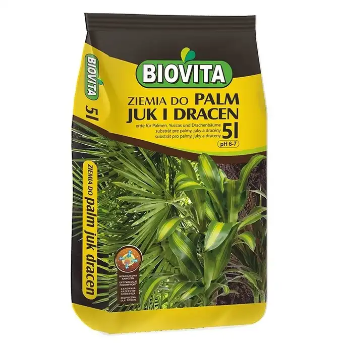 Ziemia do palm, juk i dracen BIOVITA 5L - Egarden24